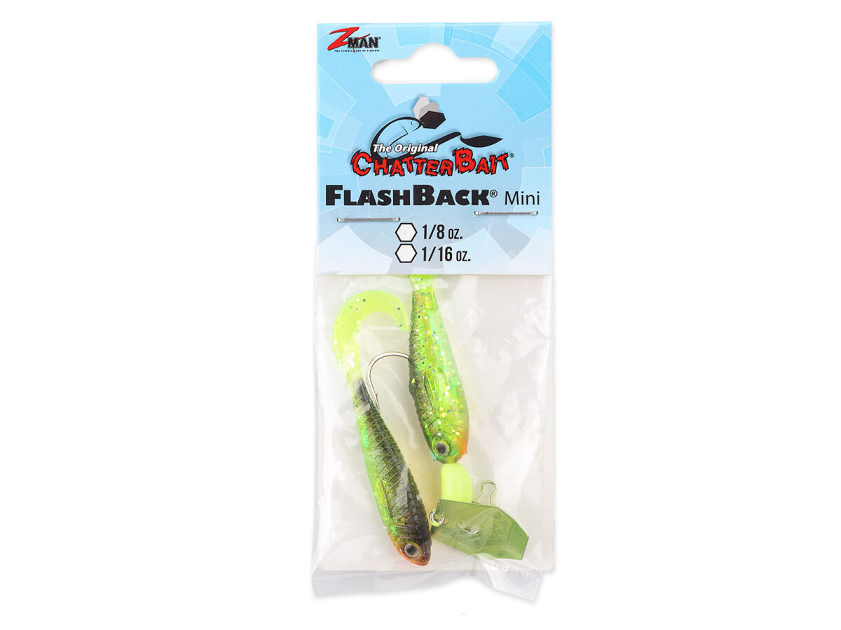Z-Man 1.75g Chatterbait Flashback Mini (1/16 oz.) Barsch Forelle - CA